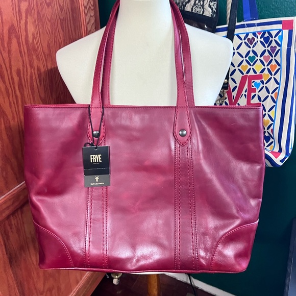 Frye | Bags | Nwt Frye Redlearner Melissa Shopper Tote | Poshmark